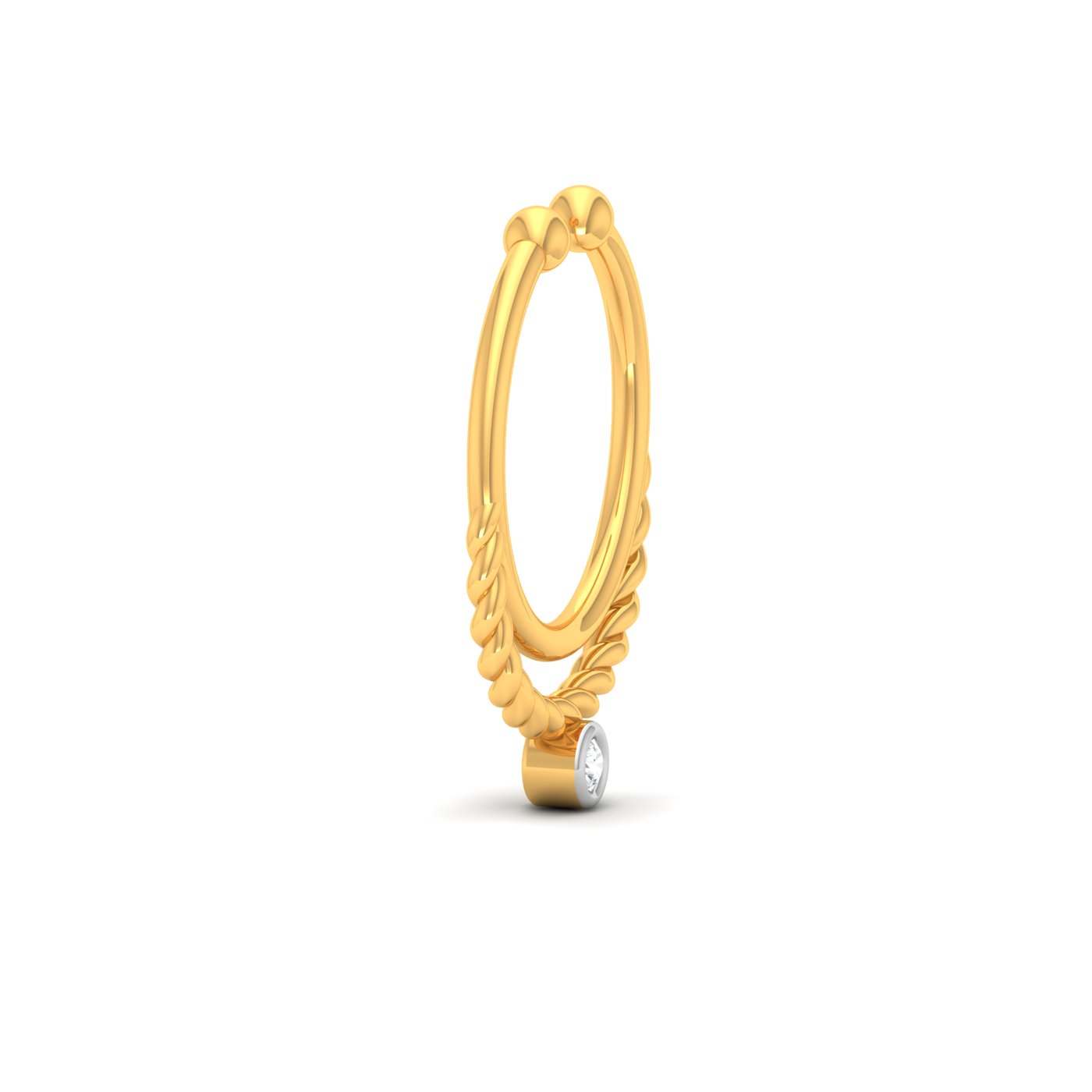 Buy Horseshoe Nonpiercing Nose Ring Online | Perrian